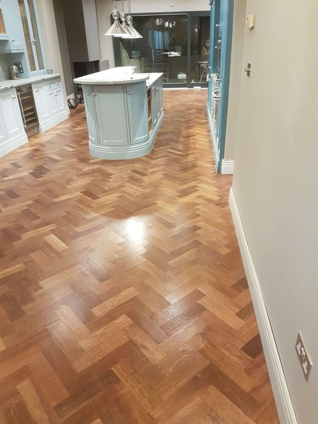 Solid Merbau Herringbone - Grain & Groove